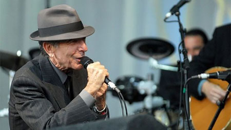 Canadian singer Leonard Cohen dead aged 82