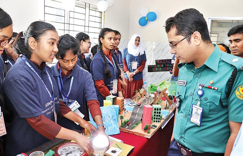 Sscience fair held at Milestone College