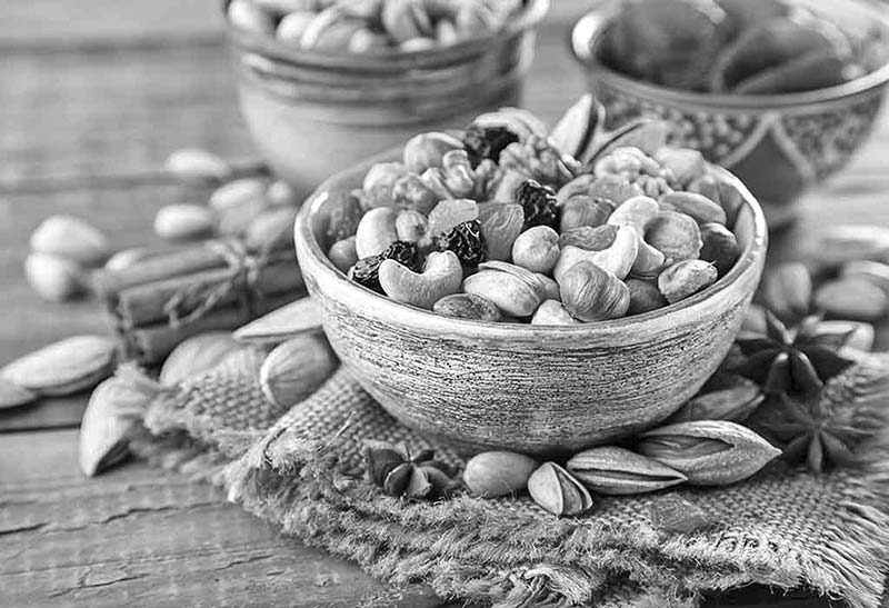 Best dried fruits, nuts for women over 25 years