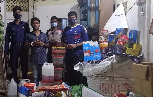 Factory owner held with fake Indian products in Sreemangal