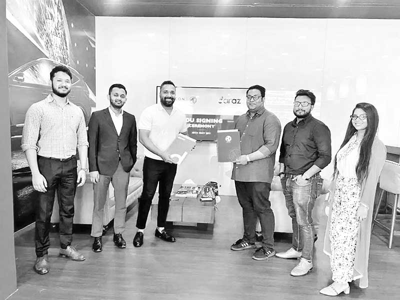 Daraz ties up with MG BD to help customers buy cars
