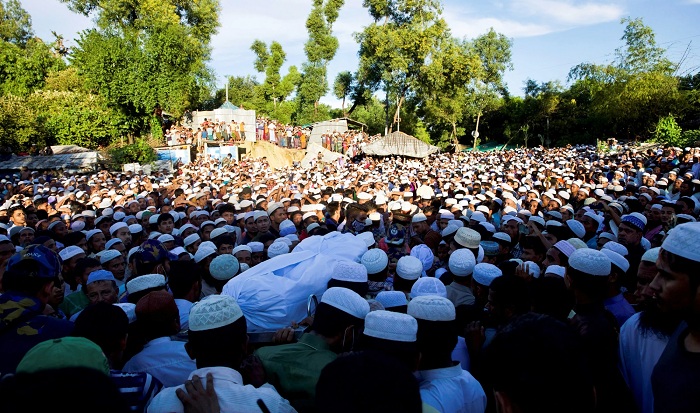 Rohingya leader Mohibullah buried after postmortem