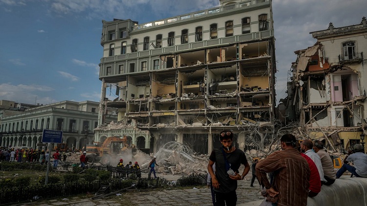 Explosion at Havana luxury hotel kills 22, injures dozens