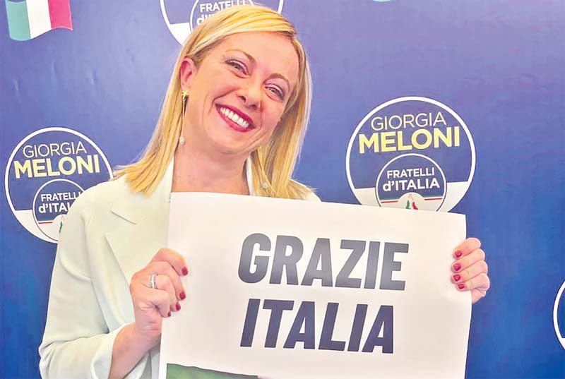 Italy's first woman PM