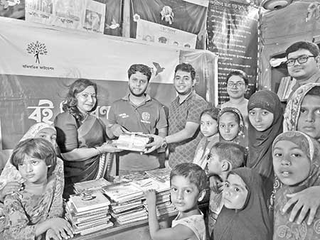 bKash gives 50,000 books to poor students this year