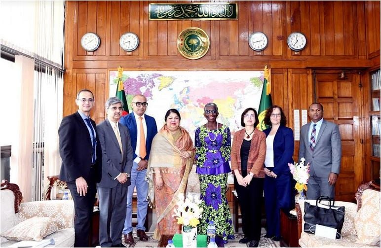 IMF delegation calls on Speaker