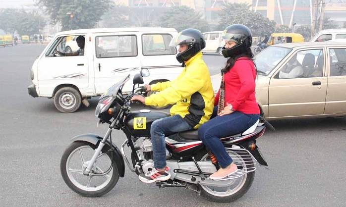 Delhi bans motorcycle ride sharing services