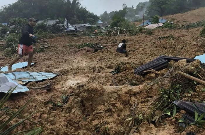 Landslide in Indonesia kills at least 11; dozens missing