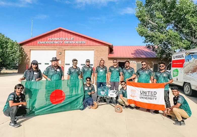 UIU Mars Rover team won first place in Asia at University Rover ...
