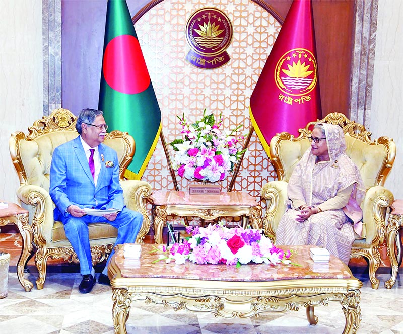 President appoints Sheikh Hasina as Prime Minister