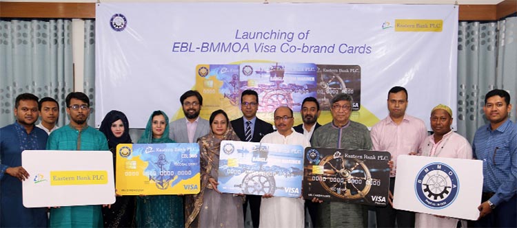 EBL, BMMOA launch co-branded visa credit, debit cards
