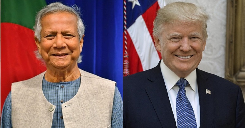 Yunus thanks Trump for continued support for Rohingya