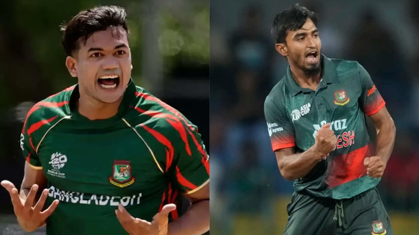Tanzim replaces Taskin as BCB announces squad for Zim Test