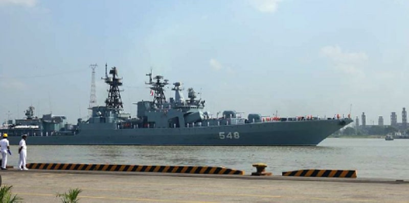3 Russian naval warships arrive in Ctg