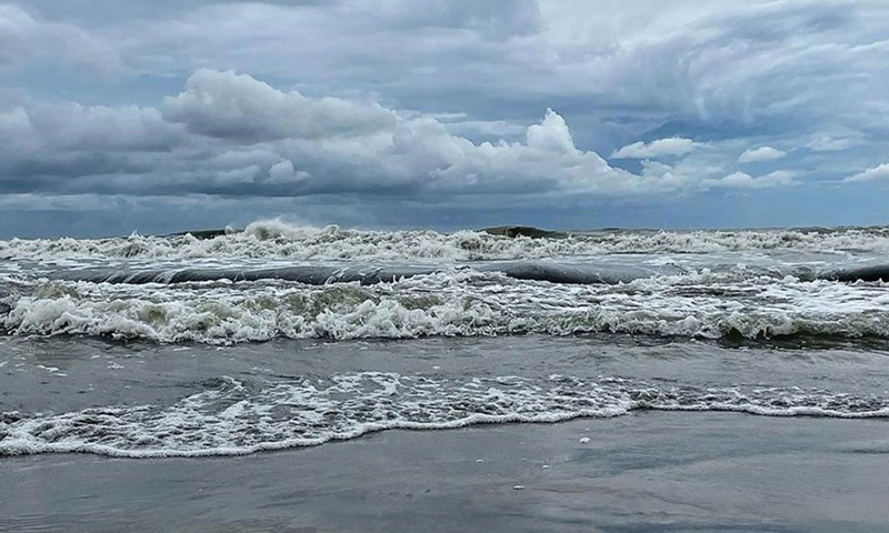 Low-pressure over Bay turns into land depression