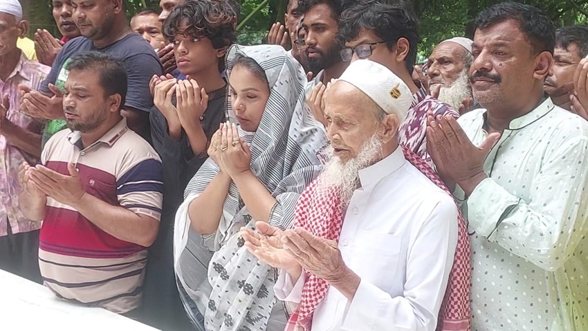 Heartfelt tributes at Nuhash Palli