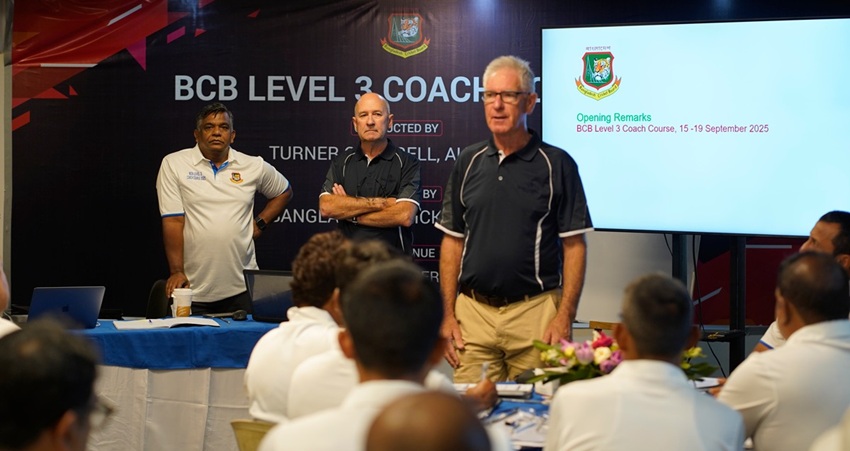 BCB Level 3 Coach Course begins at SBNCS