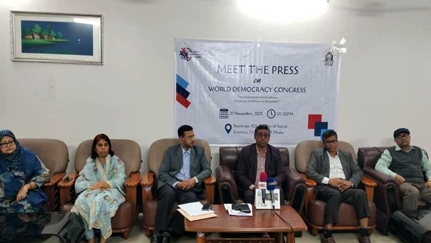 World Democracy Congress 2025 set for Dec 29-30 at DU